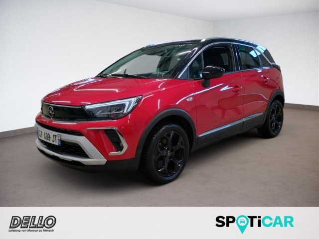 Opel Crossland Ultimate 1.2T HUD AHK-abnehmbar Navi Leder LED Apple ...