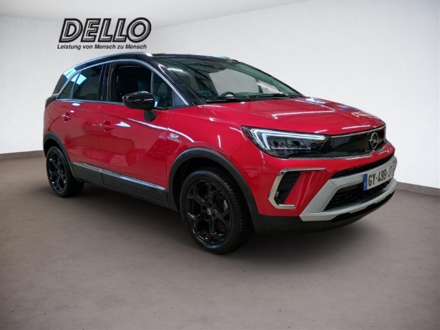 Opel Crossland Ultimate 1.2T HUD AHK-abnehmbar Navi Leder LED Apple ...